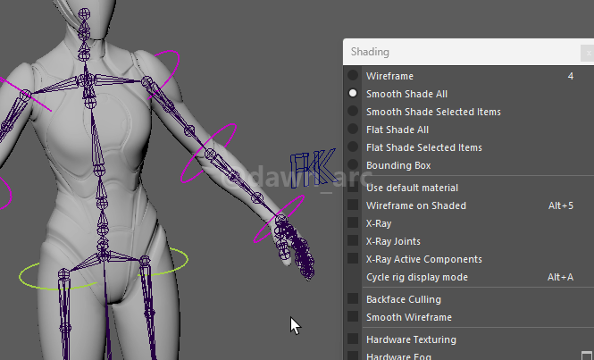 [Maya]Rigging 03 - Visualization